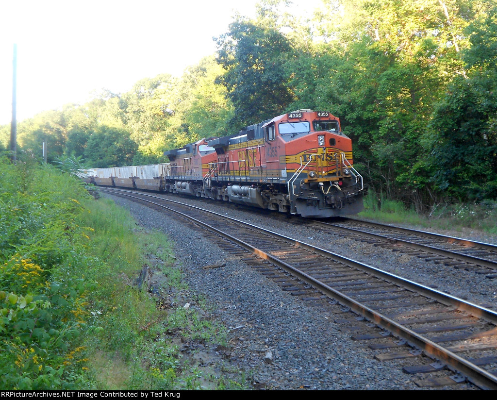 BNSF 4355 & 5080